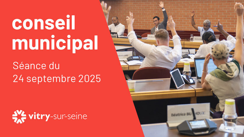 Conseil municipal du 24 septembre 2025 - Mairie de vitry